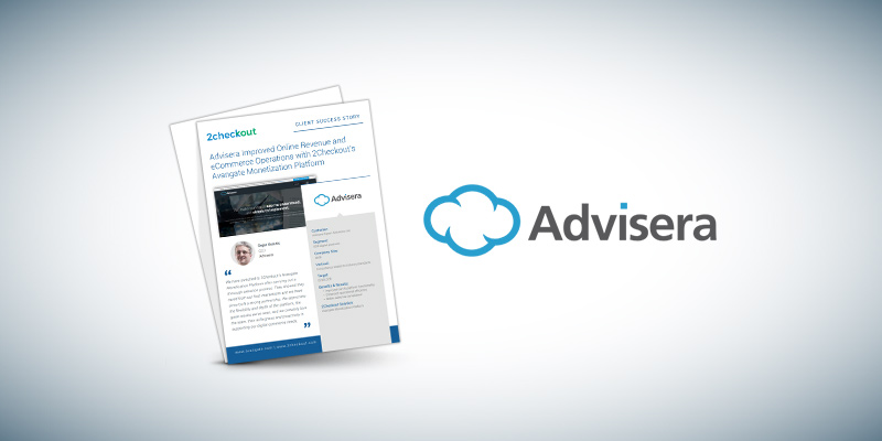 Advisera Streamlines eCommerce Operations with 2Checkout